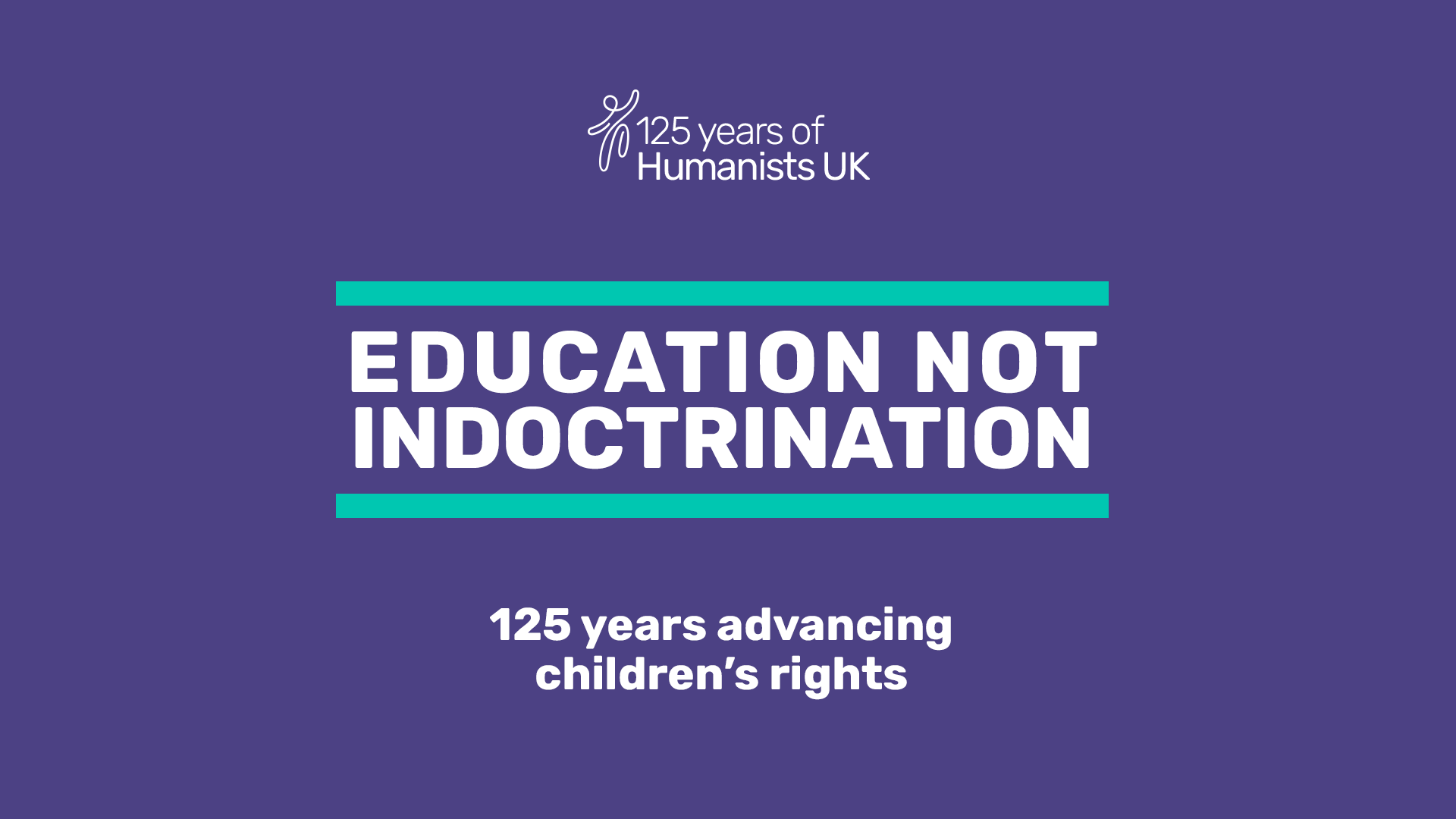 Education not indoctrination: 125 years of advancing children’s rights ...