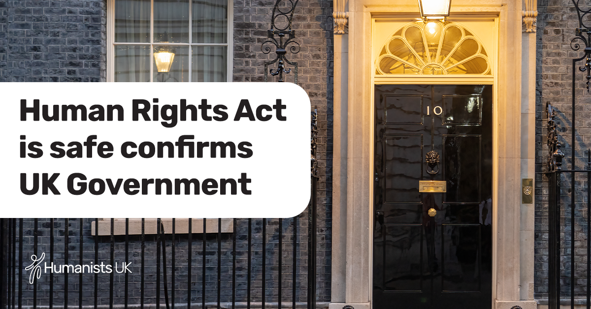 Humanists UK celebrates preservation of Human Rights Act – Humanists UK