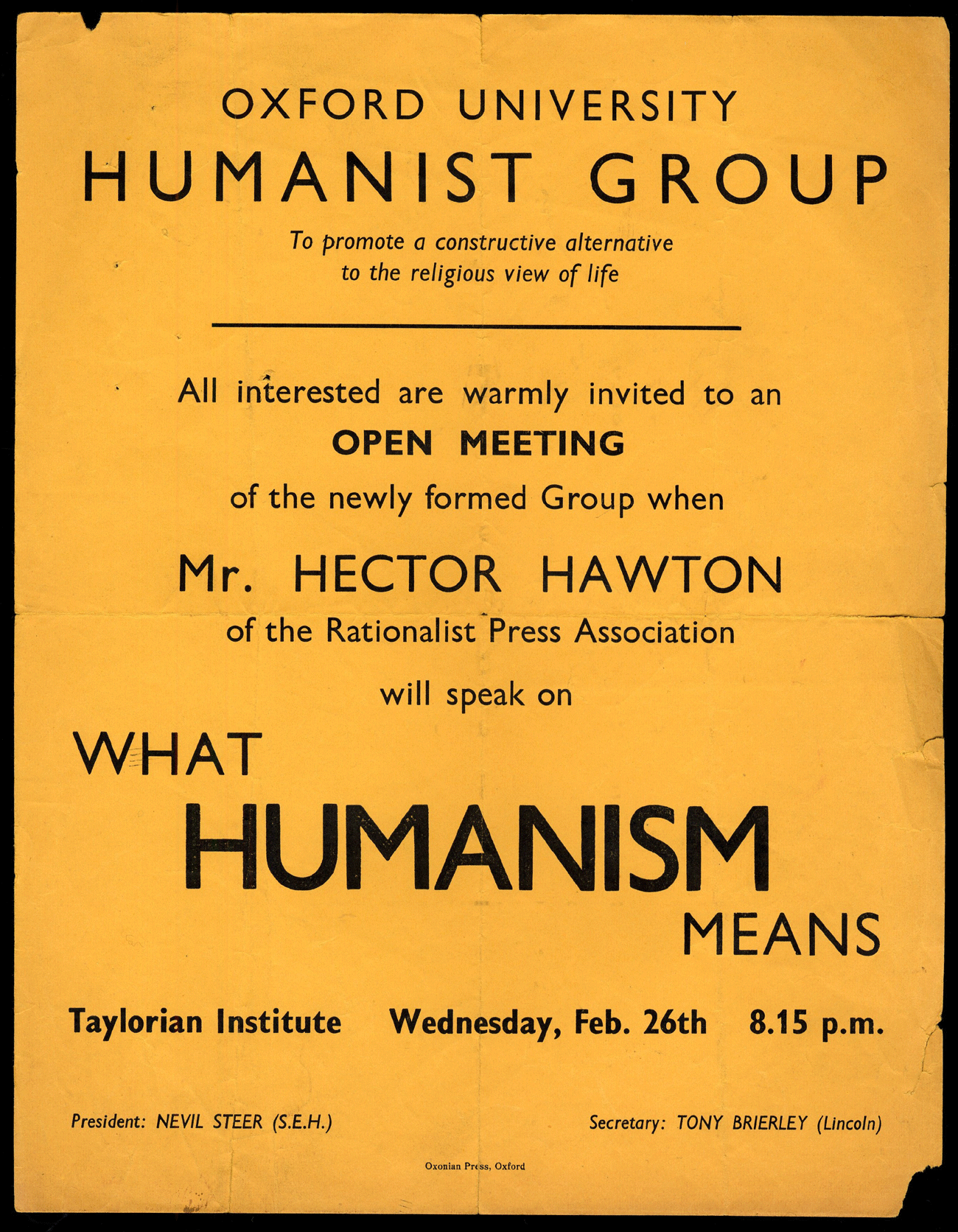 Humanists UK mourns the death of Anthony Brierley (1936-2024 ...