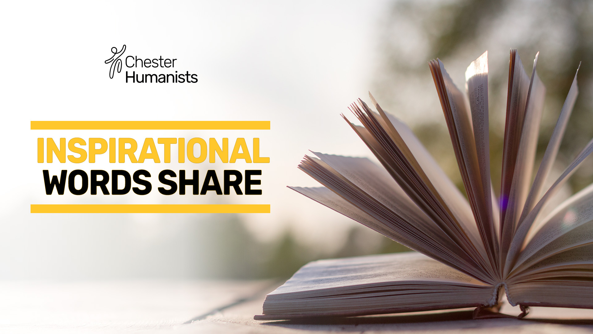 Inspirational Words Share | Chester Humanists – Humanists UK